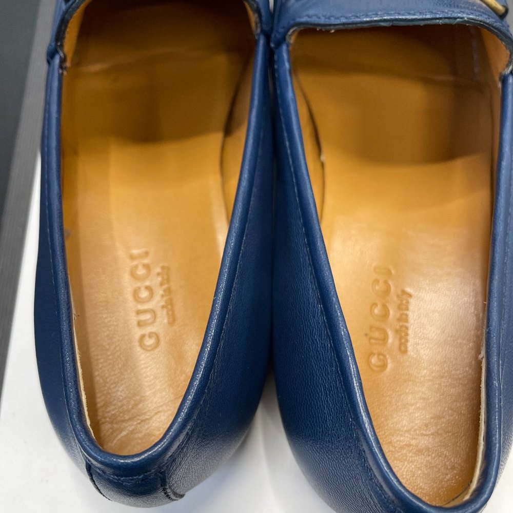 Gucci Jordan Leather Loafers - Gem